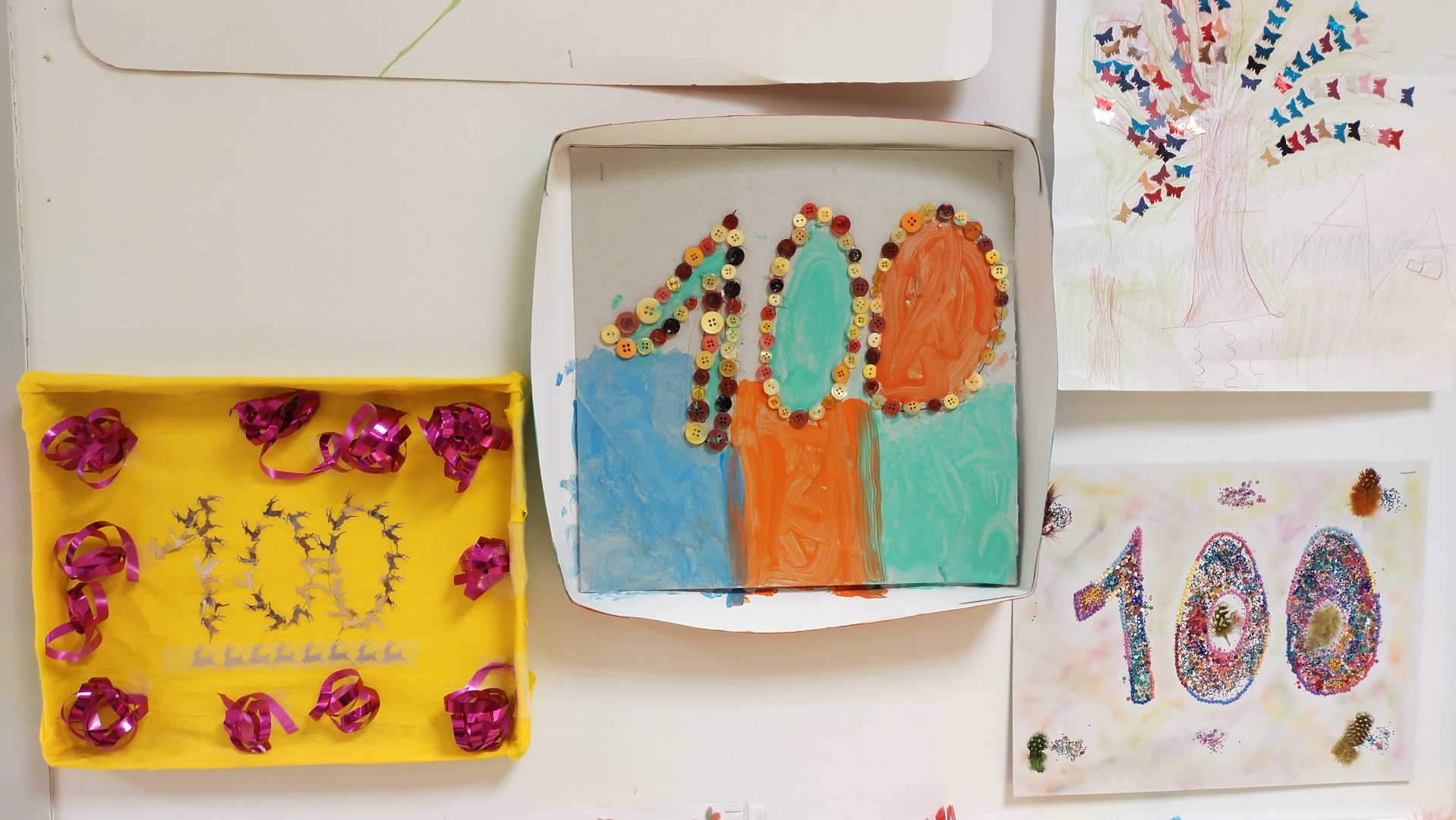 Les 100 jours de CP : bravo aux artistes! | Groupe Scolaire Courbet